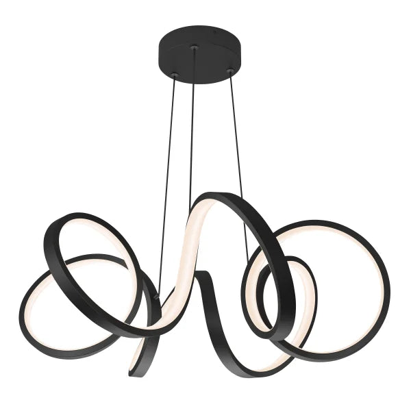 Artika Swirl Ribbon Integrated LED Pendant Light – ShopEZ USA